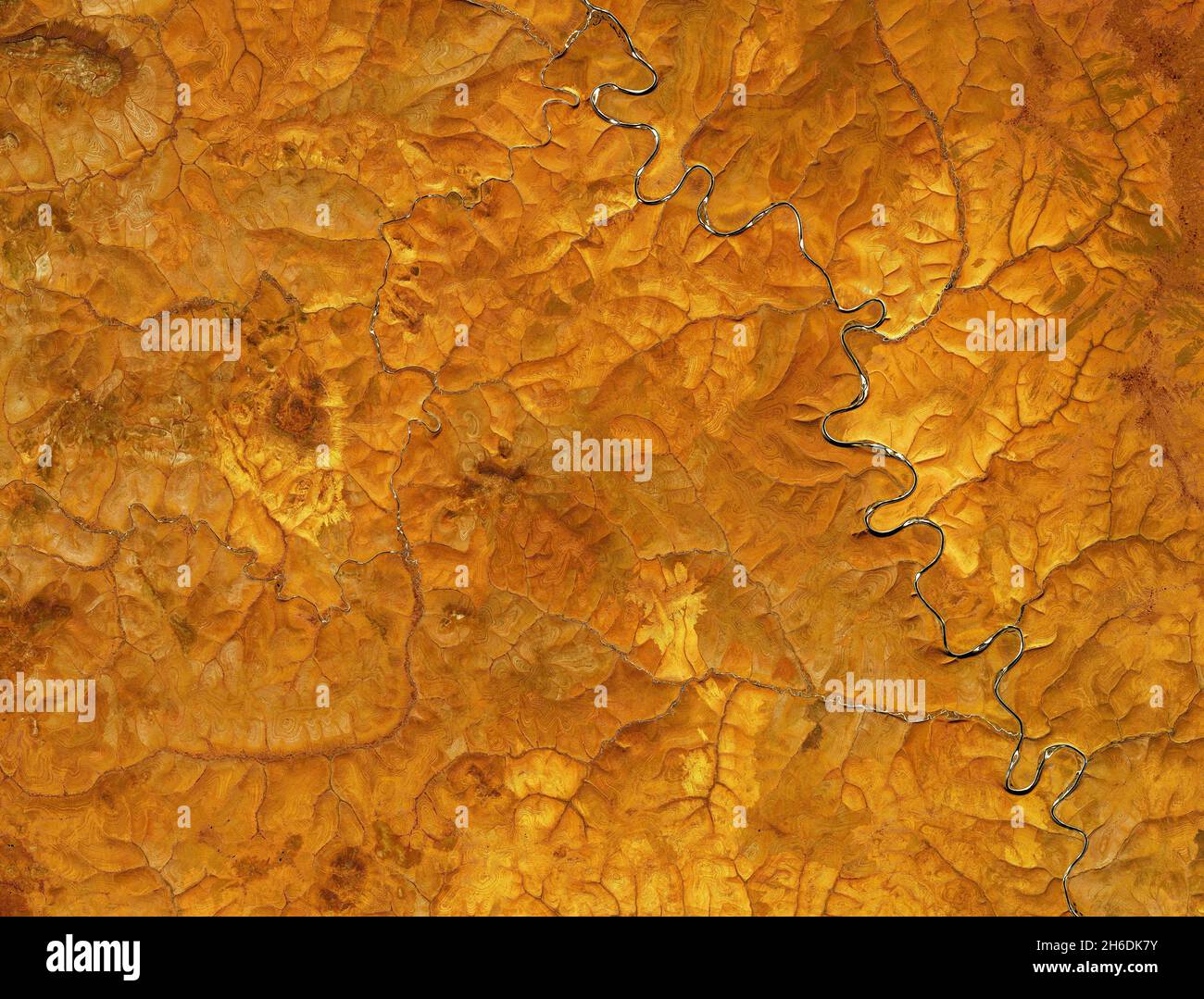 Layer Cake Topography on the Central Siberian Plateau inside the Arctic ...