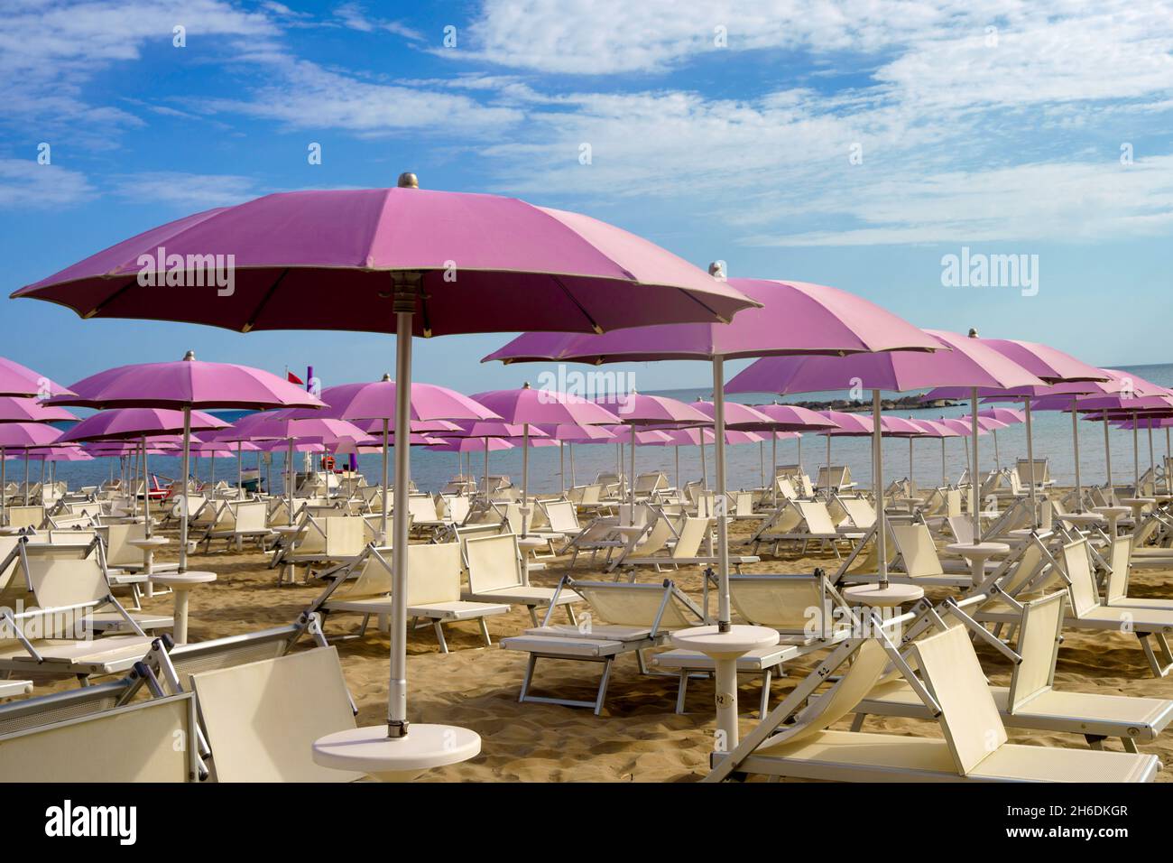 Marche pesaro beach hi-res stock photography and images - Alamy