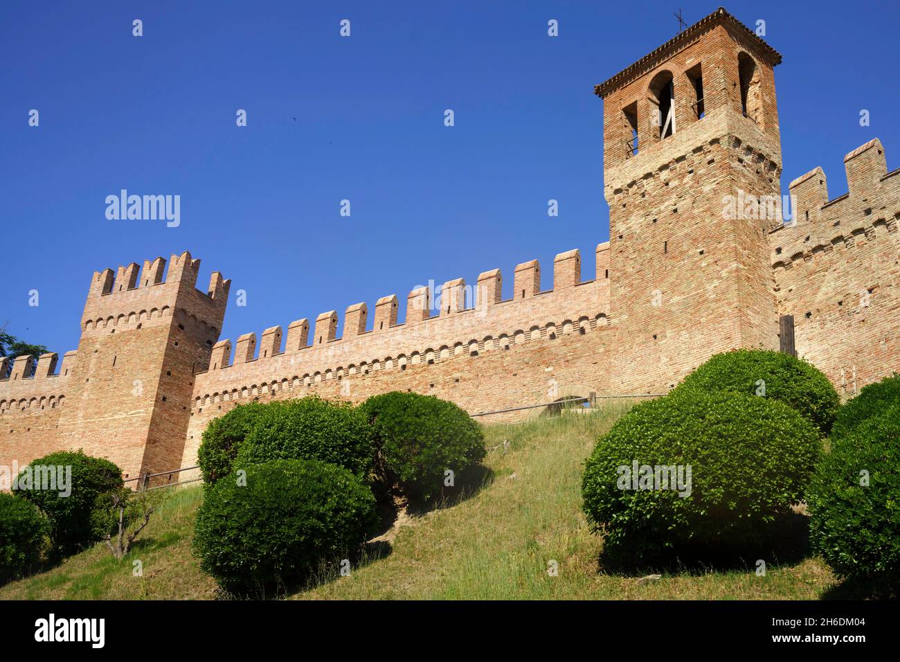 Gradara, Pesaro e Urbino province, Marche, Italy, historic town ...