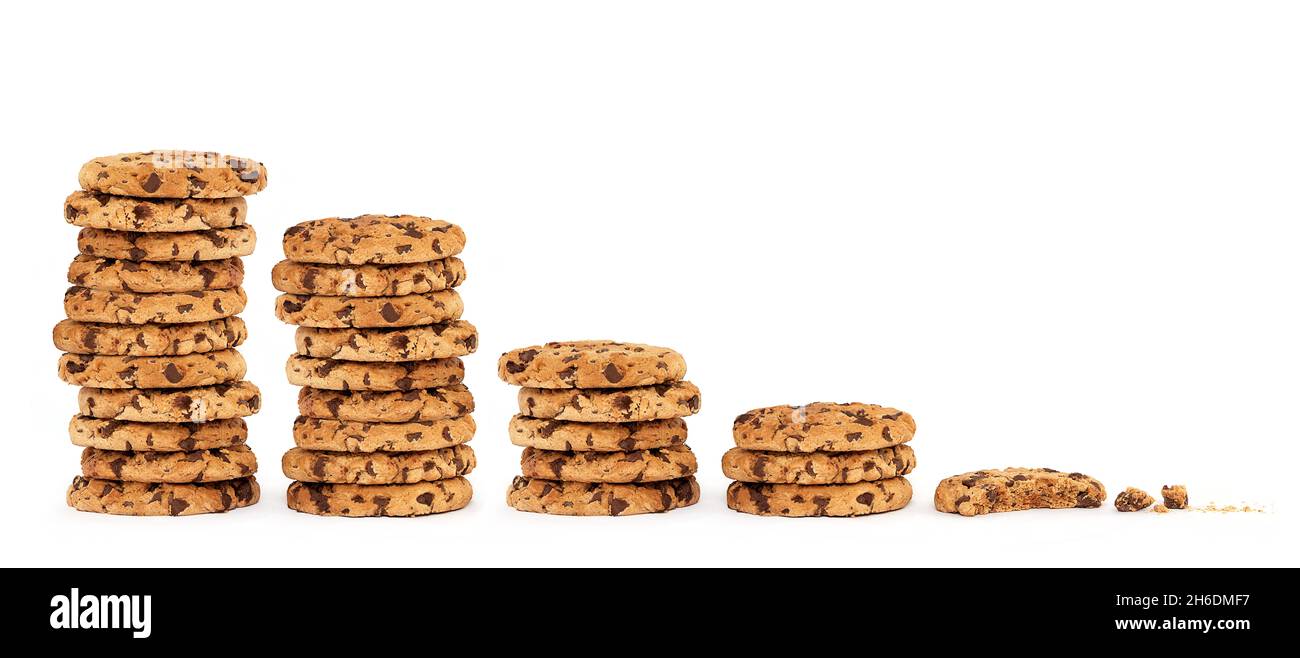 Stacks of cookies hi-res stock photography and images - Alamy