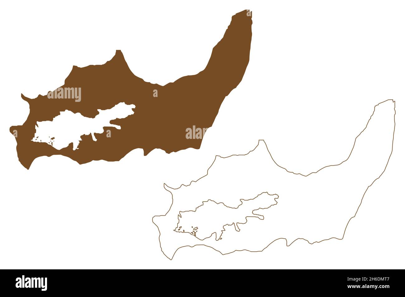 Great Inagua island (Commonwealth of The Bahamas, Cenrtal America) map ...