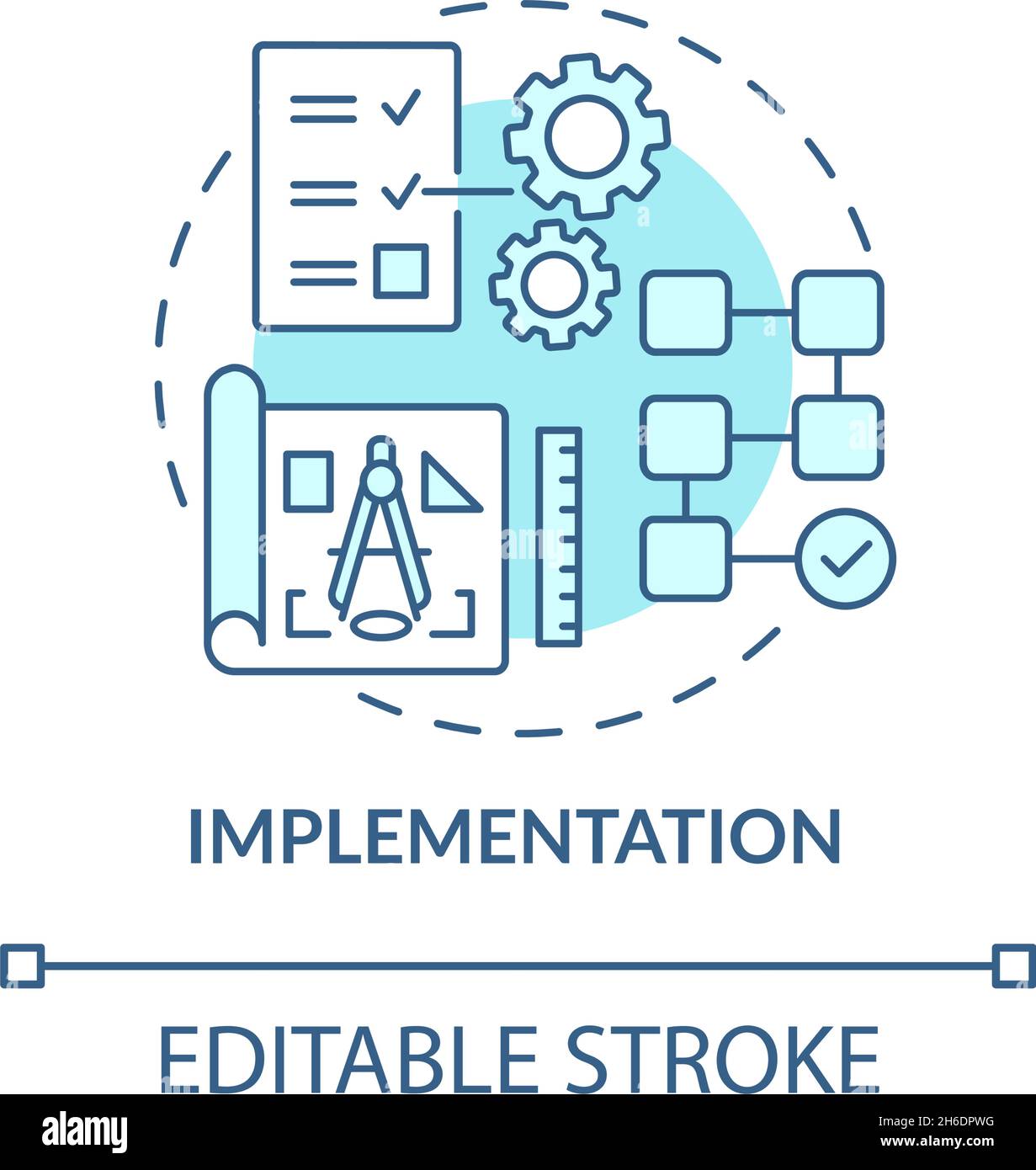 Realization concept icon Stock Vector Image & Art - Alamy