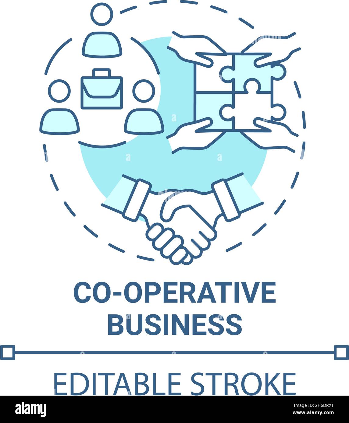 Blue co op logo Stock Vector Images - Alamy