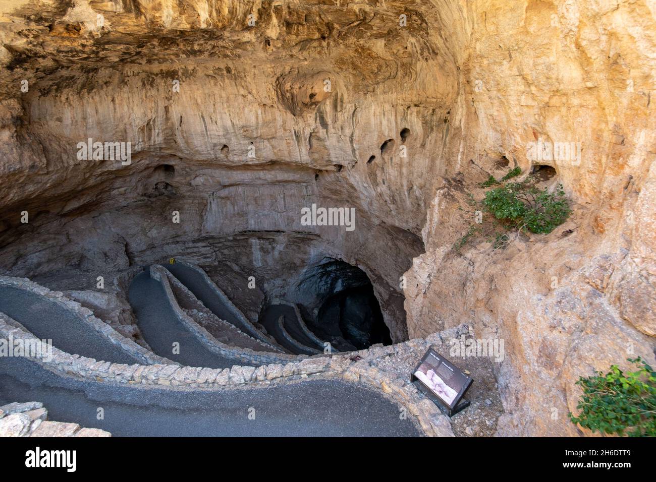 Stunning view of the famous Carlsbad Caverns National Park, Carlsbad ...