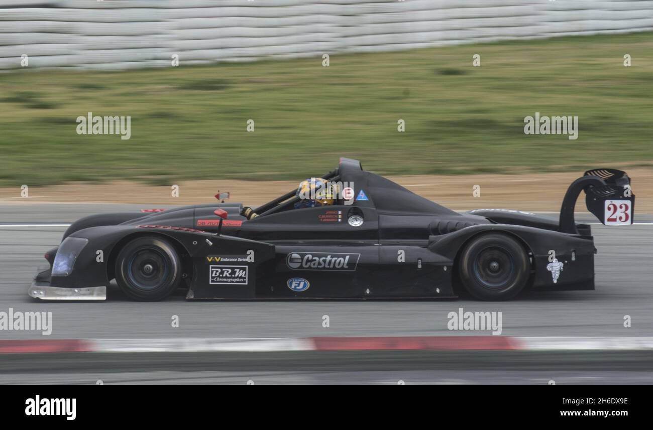 BARCELONA, SPAIN - Oct 09, 2021: The V de V Endurance Series ...