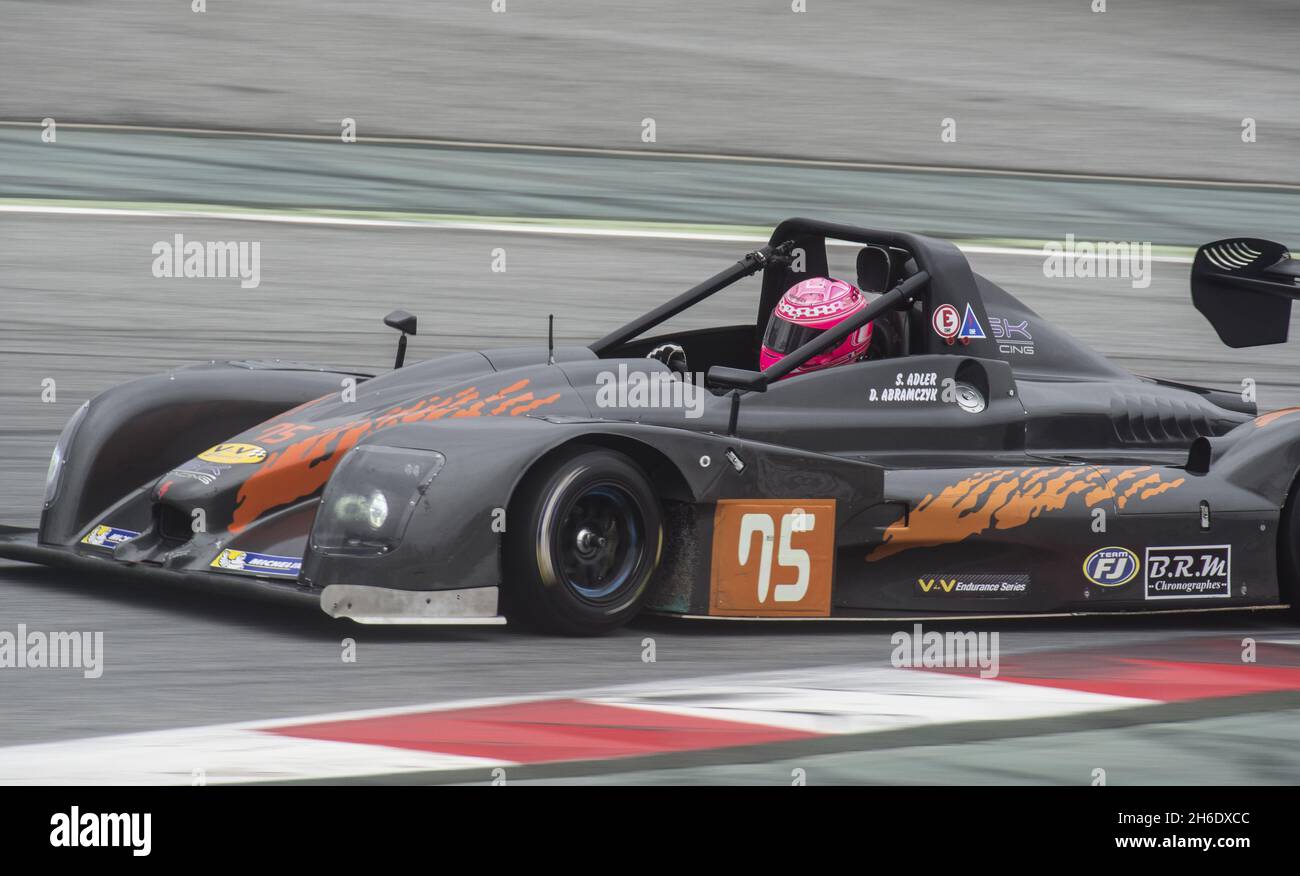 BARCELONA, SPAIN - Oct 09, 2021: The V de V Endurance Series ...