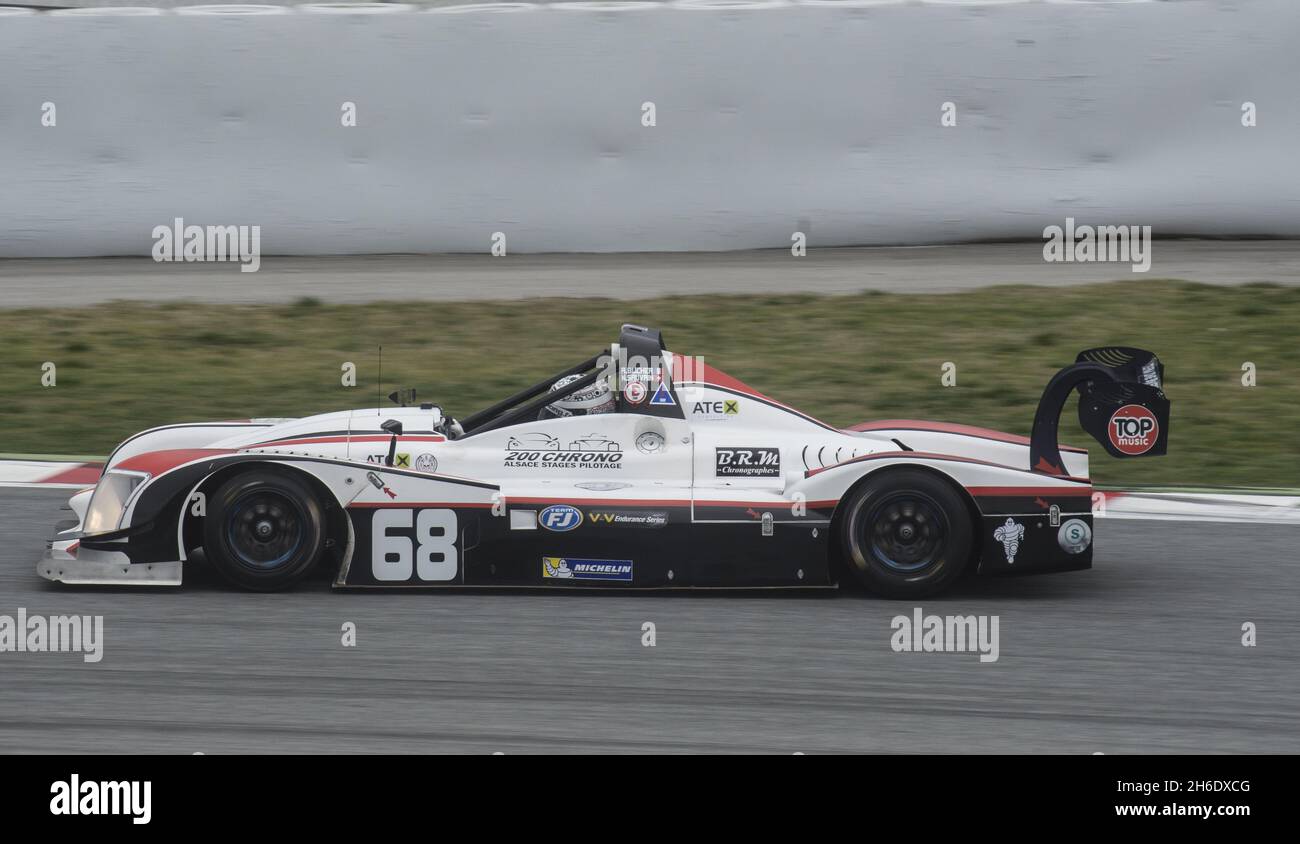 BARCELONA, SPAIN - Oct 09, 2021: The V de V Endurance Series ...