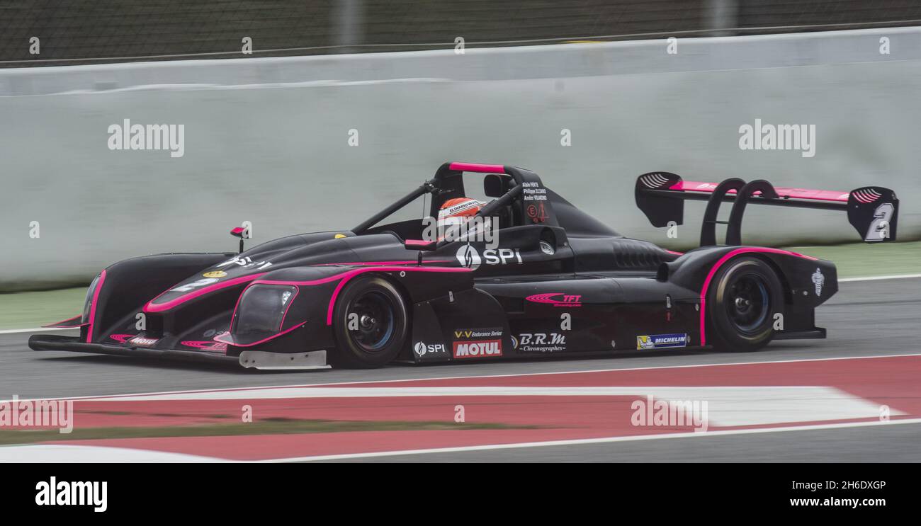 BARCELONA, SPAIN - Oct 09, 2021: The V de V Endurance Series ...