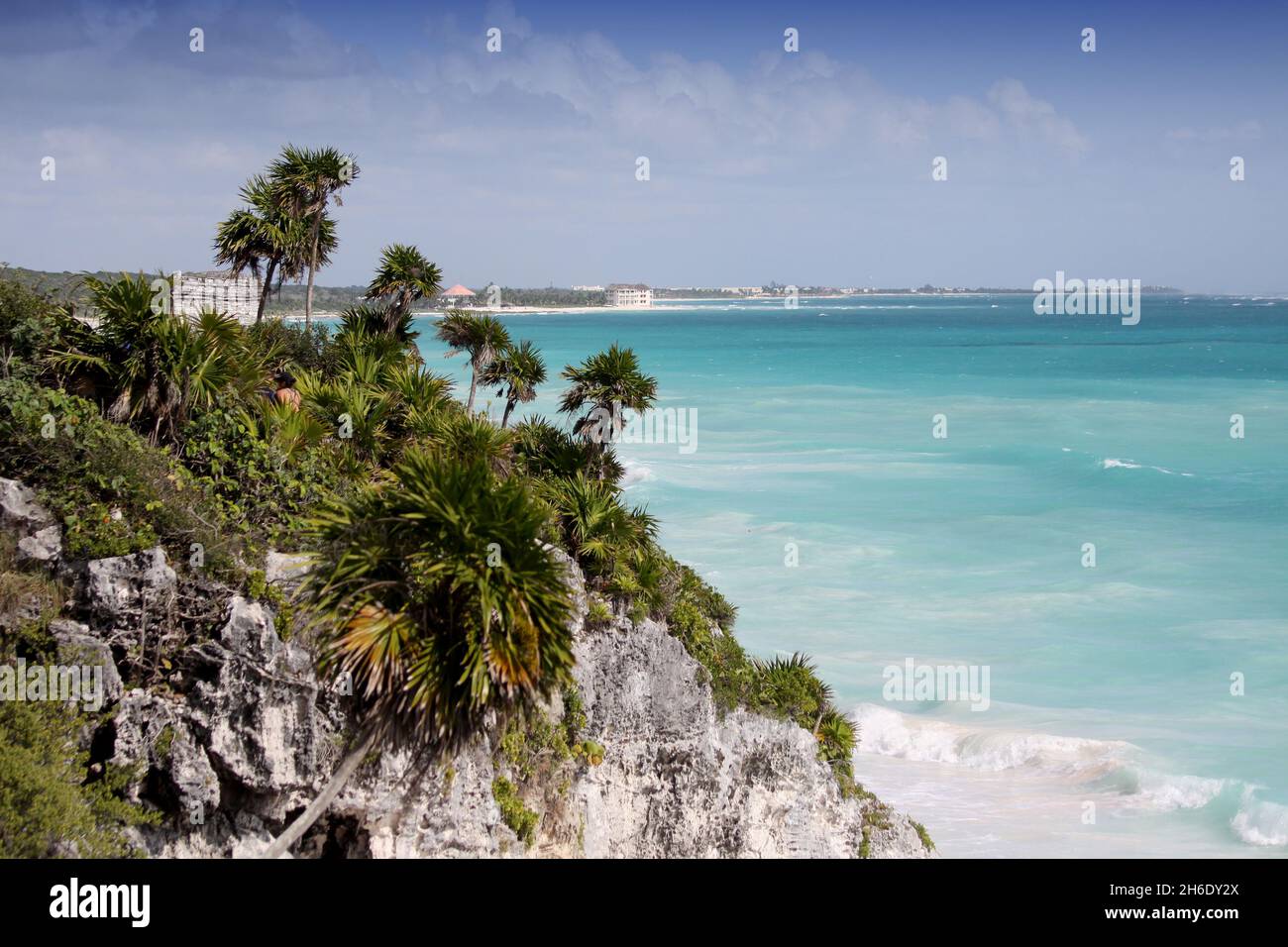 coastline in Tulum, yucatan, mexico Stock Photo - Alamy
