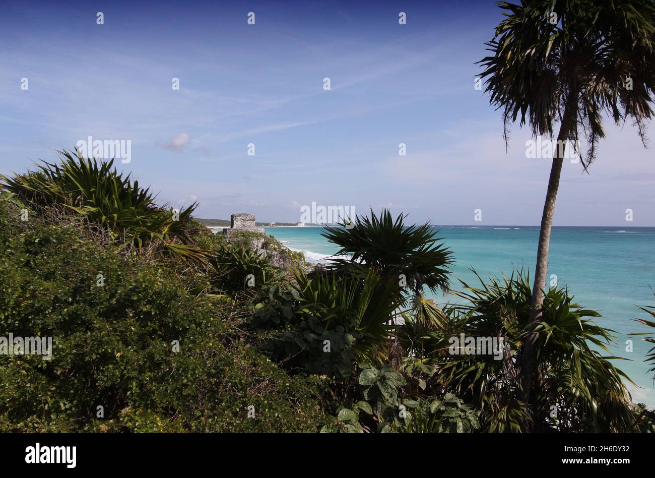 coastline in Tulum, yucatan, mexico Stock Photo - Alamy