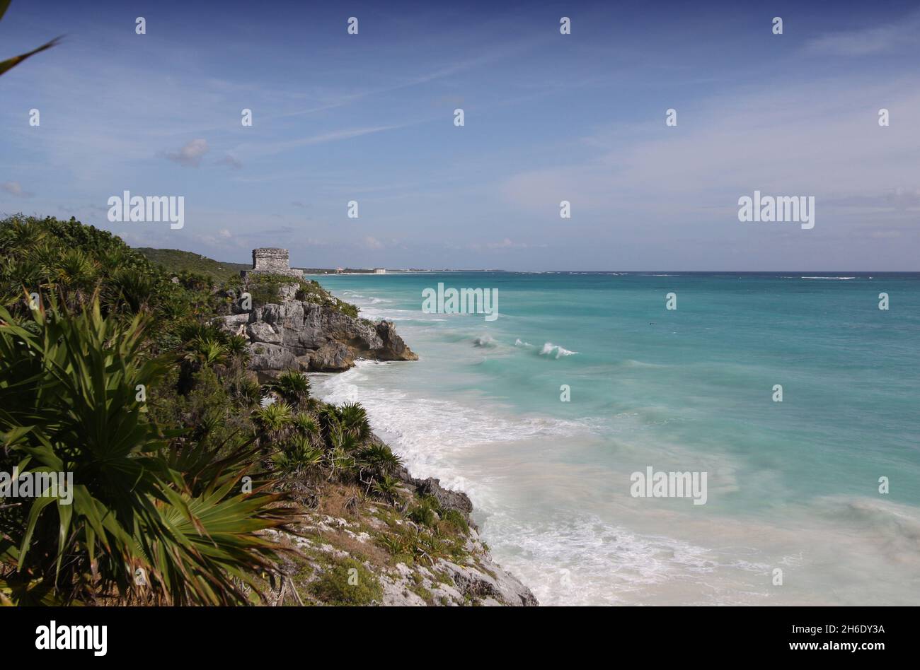 coastline in Tulum, yucatan, mexico Stock Photo - Alamy