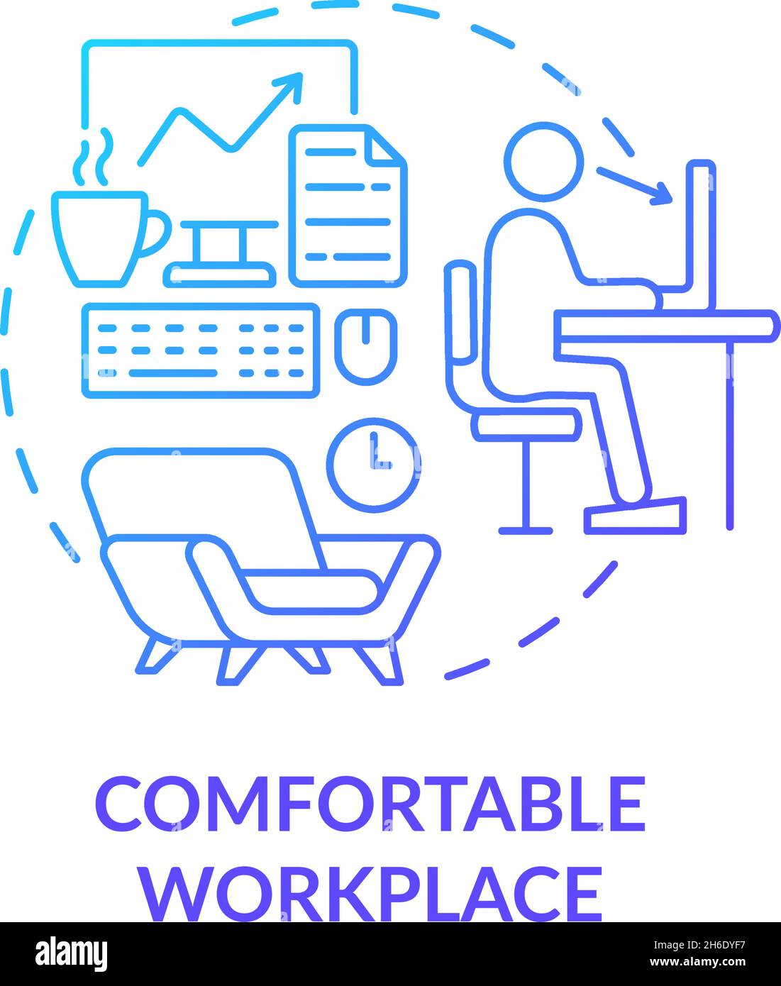 Office perk Stock Vector Images - Alamy