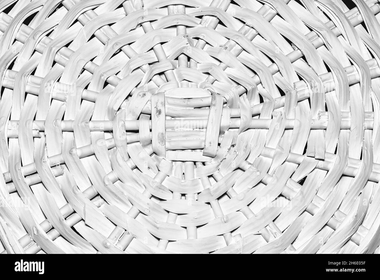 White wooden wicker basket fragment texture. Abstract background for ...