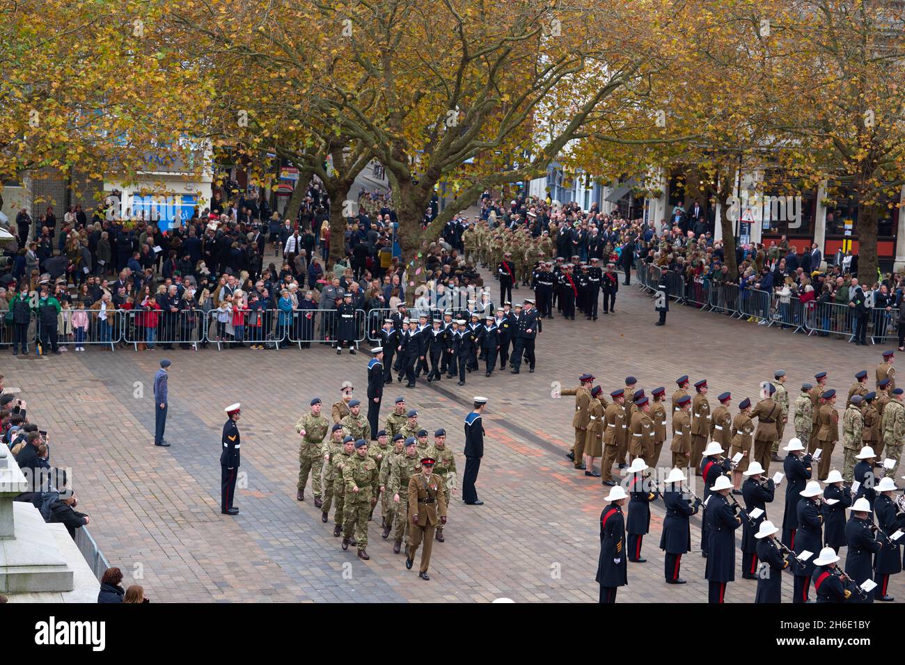 2021 remembrance parade hi-res stock photography and images - Alamy