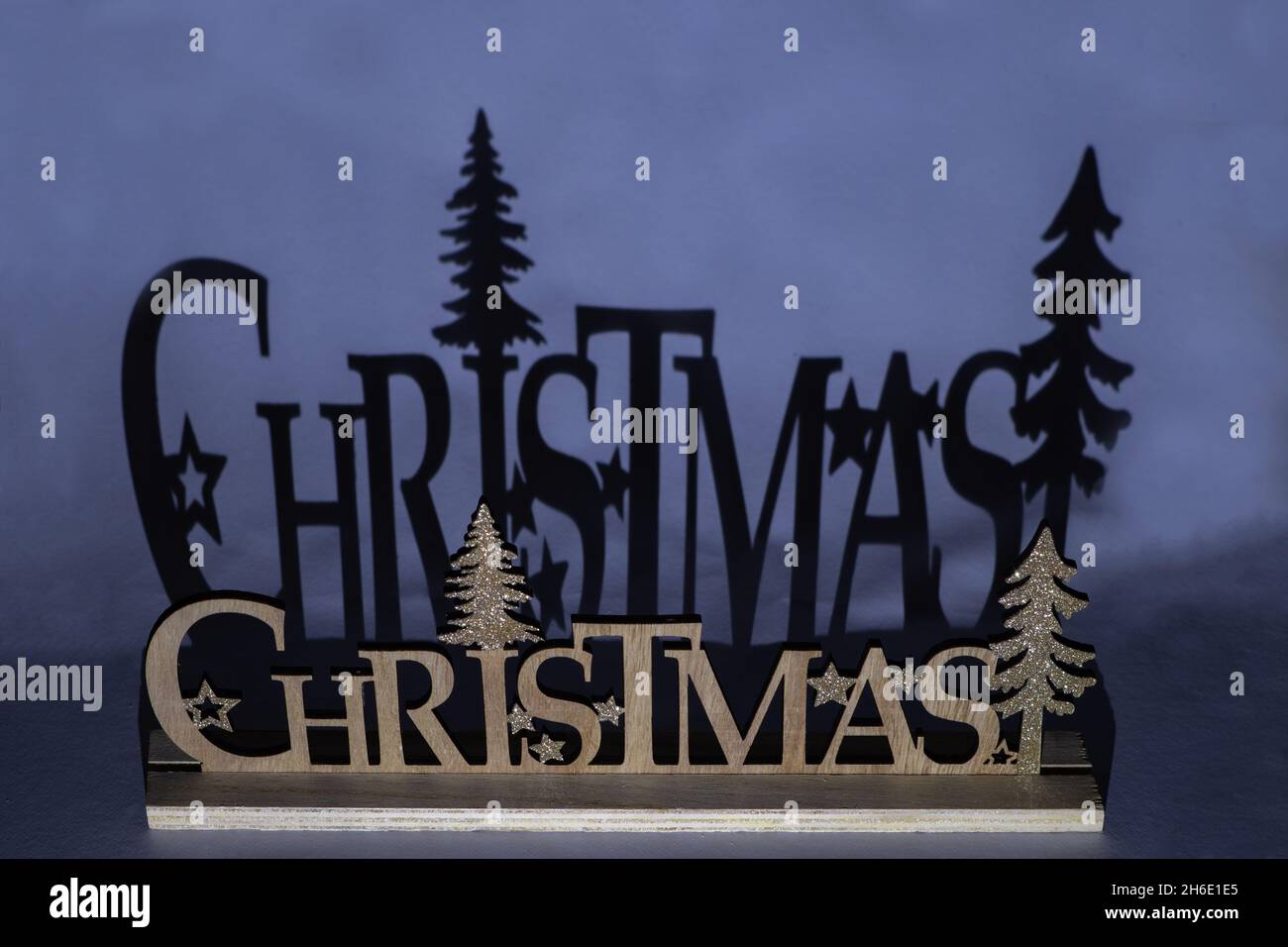 merry christmas wallpapers with natural elements Stock Photo - Alamy