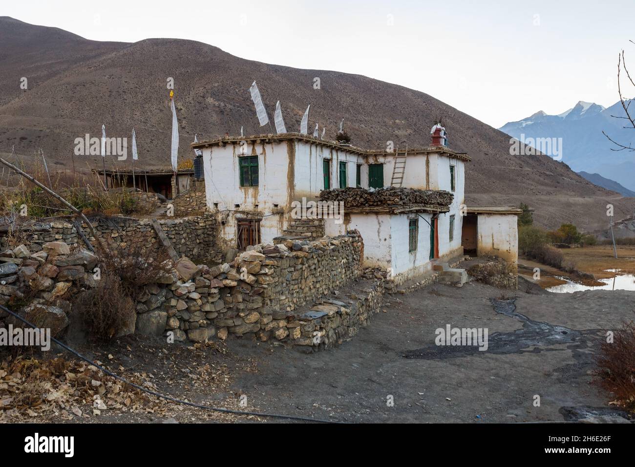 Nepal mustang traditional house hi-res stock photography and images - Alamy
