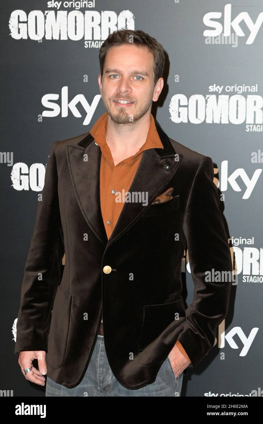 Arturo Muselli attends the photocall of tv series Gomorra stagione ...