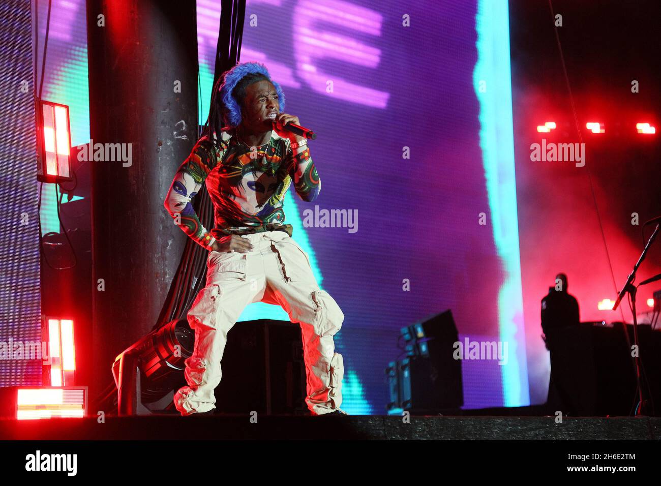 Las Vegas, United States. 15th Nov, 2021. Lil Uzi Vert performs on ...