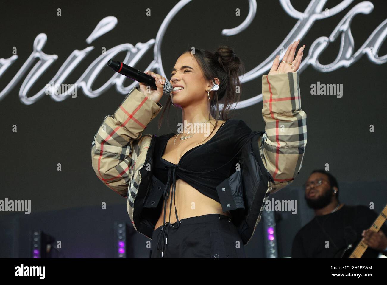 Las Vegas, United States. 15th Nov, 2021. Female R&B singer Maria ...