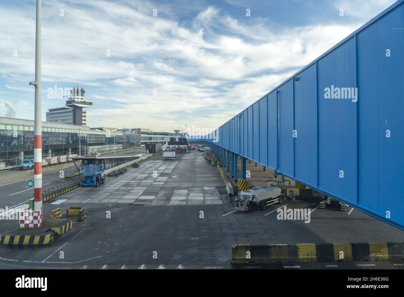 schiphol airport amsterdam building and operation area view Stock Photo ...