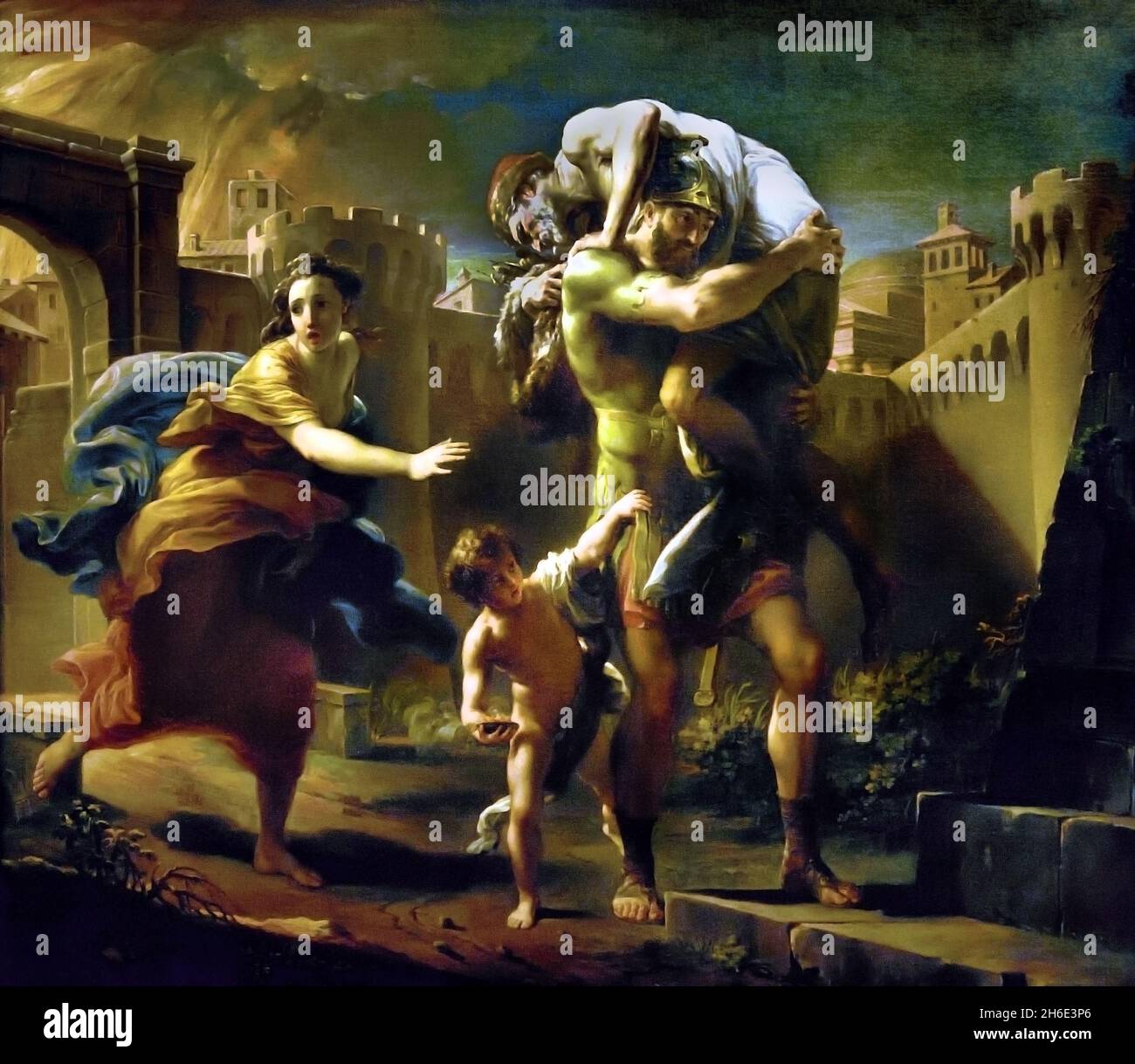 Aeneas fled hi-res stock photography and images - Alamy