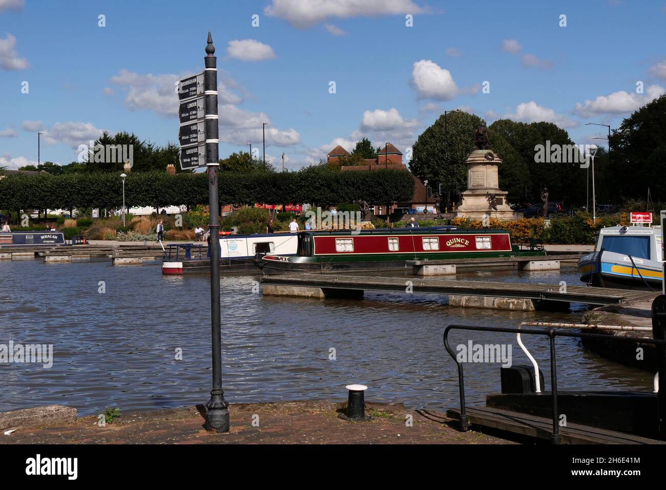 Bancroft Basin, on the Stratford upon Avon Canal,Stratford upon Avon ...