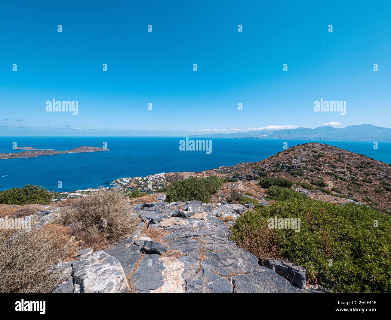 Landscape of Crete Island Stock Photo - Alamy