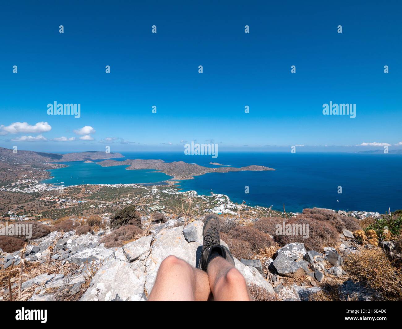 Landscape of Crete Island Stock Photo - Alamy