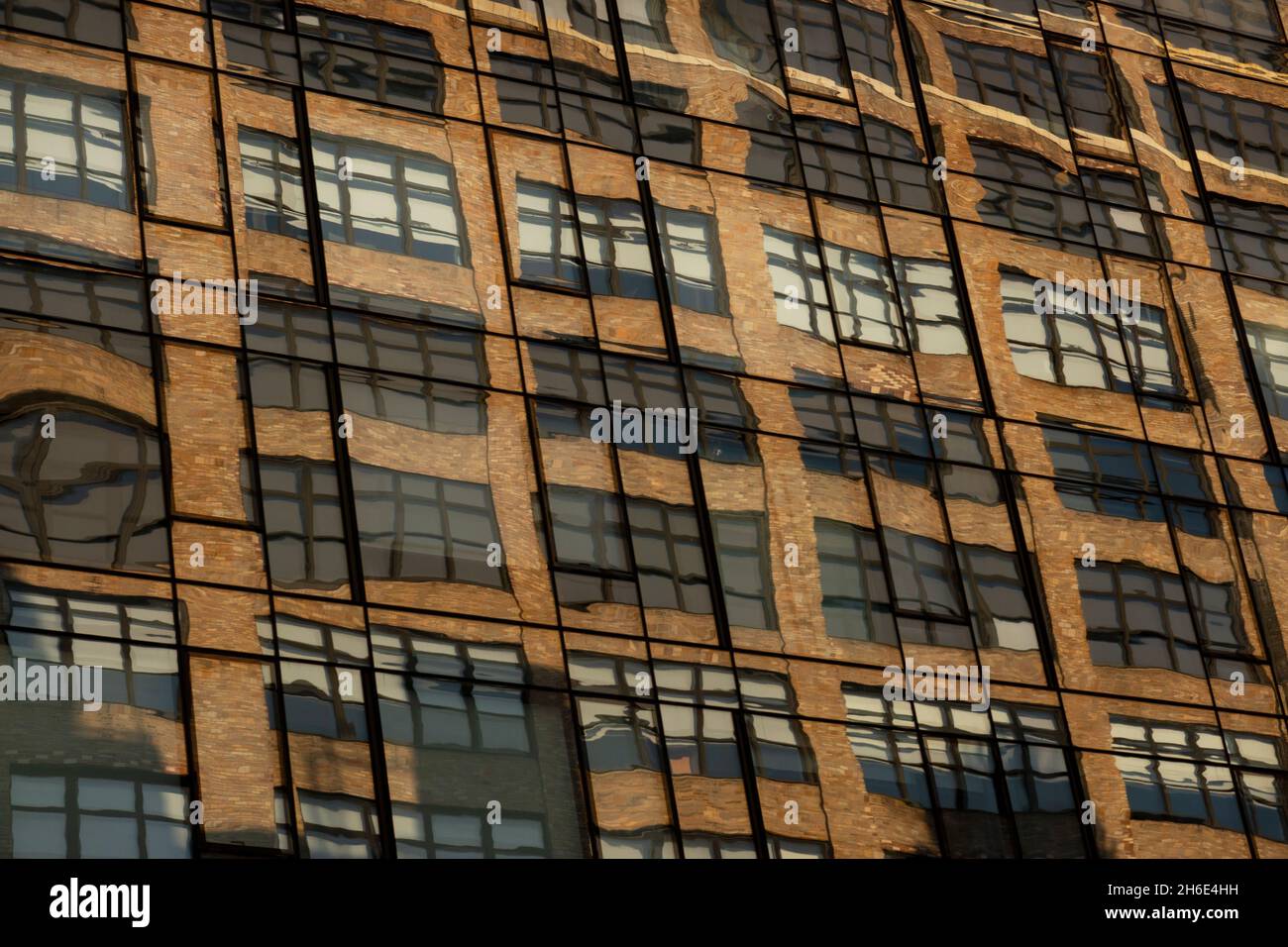 window building abstract in Hudson yards Manhattan NYC Stock Photo - Alamy