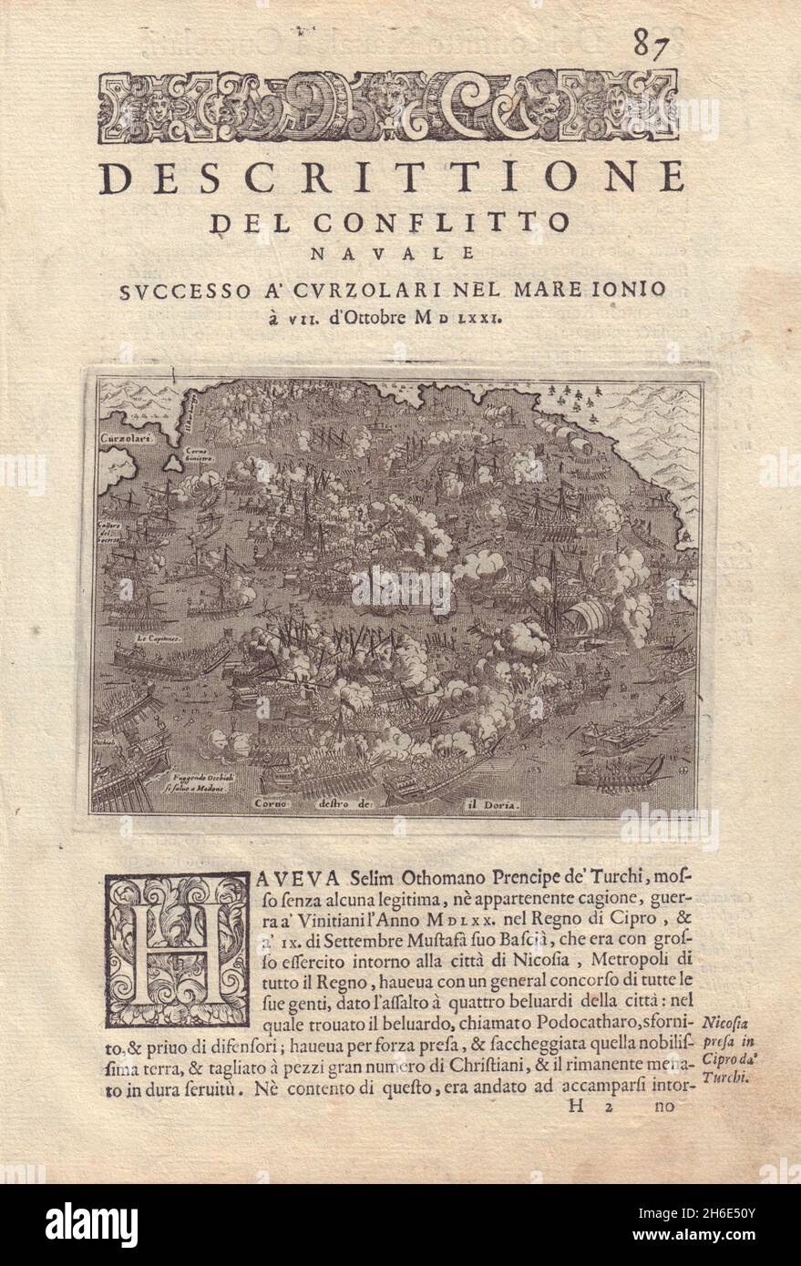 Battle of lepanto hi-res stock photography and images - Alamy