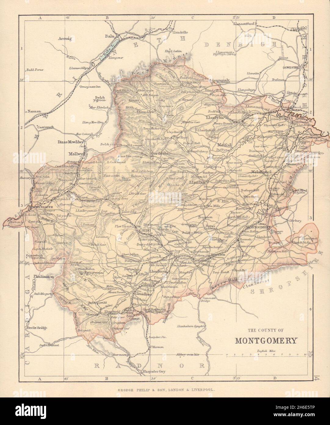 Montgomery map hi-res stock photography and images - Alamy