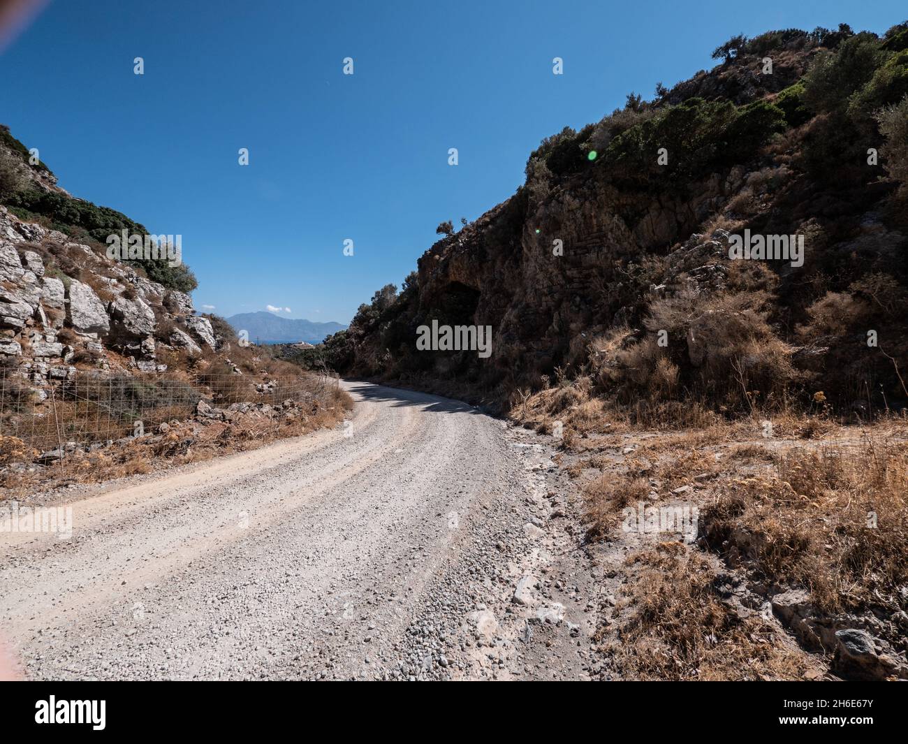 Landscape of Crete Island Stock Photo - Alamy