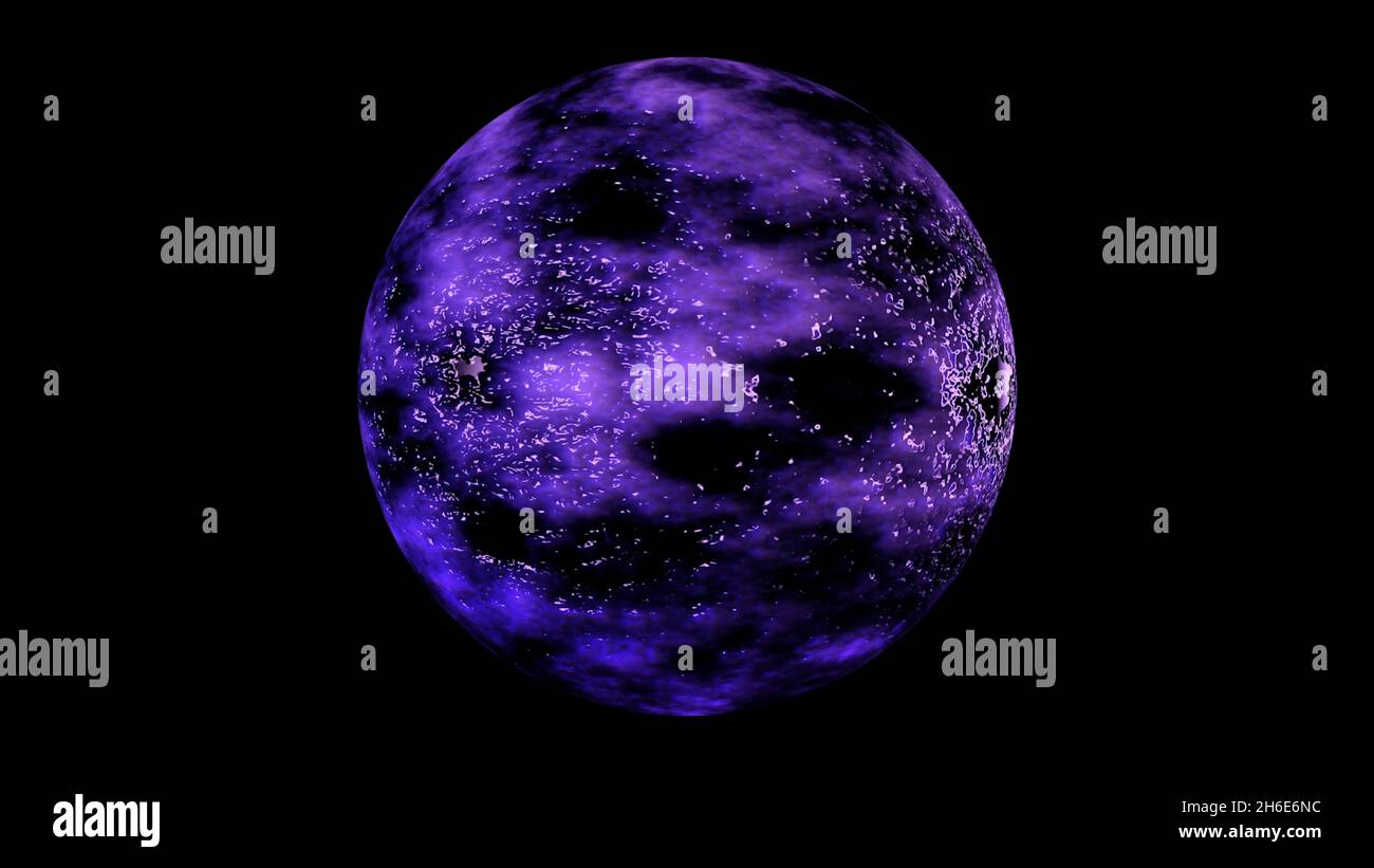 Abstract live neon ball. Animation. Live textured balls or spheres emit ...