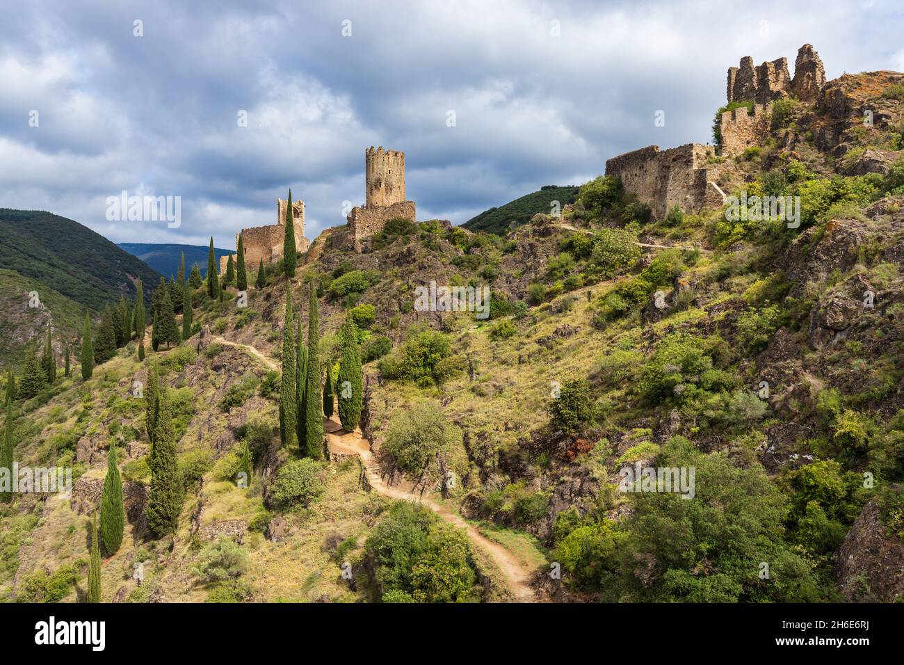 Cathar stronghold hi-res stock photography and images - Alamy