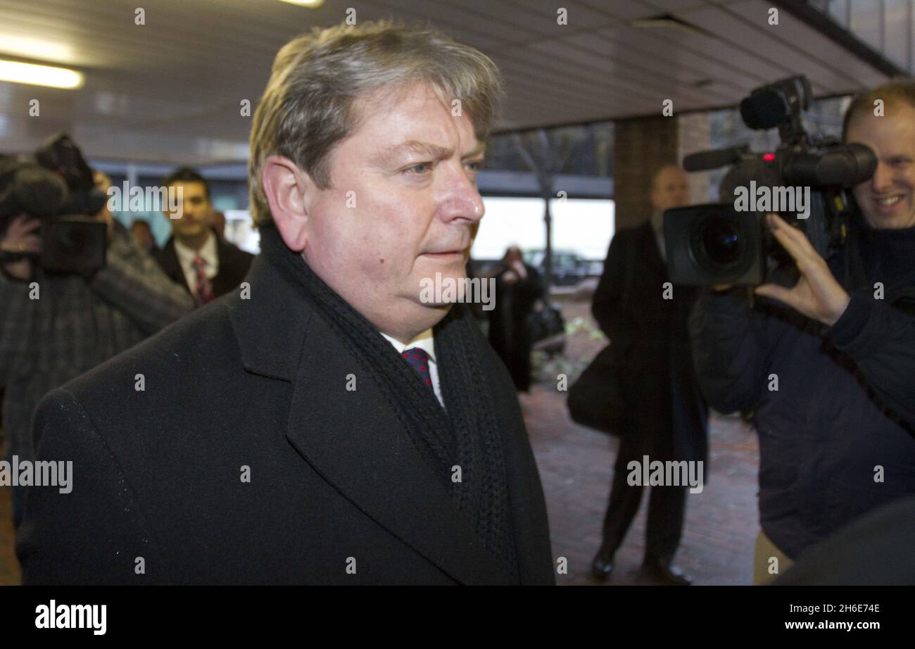 Labour MP Eric Illsley arrives at Southwark Crown Court this morning ...