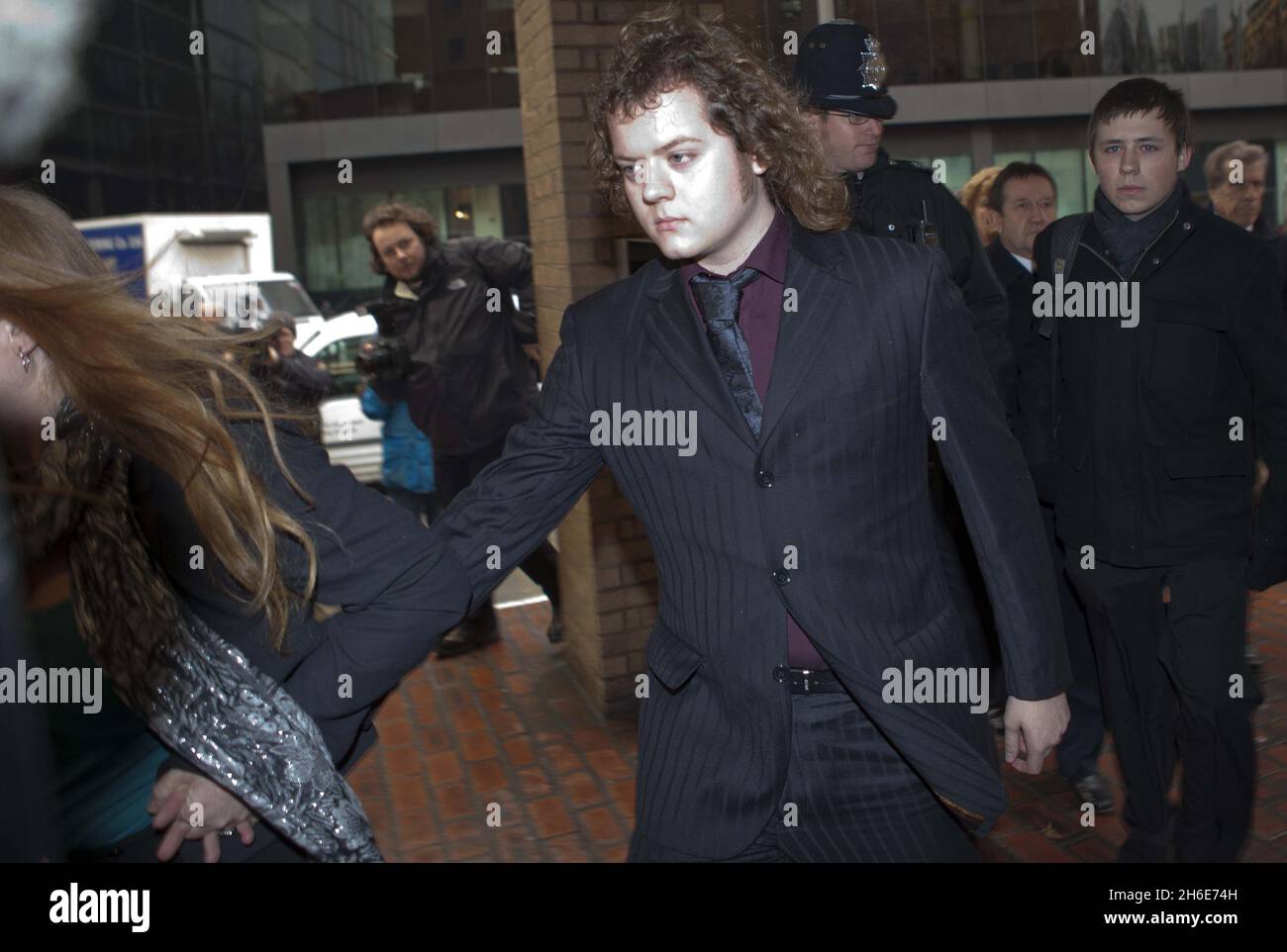 Student Edward Woollard arrives at Southwark Crown Court in London this ...