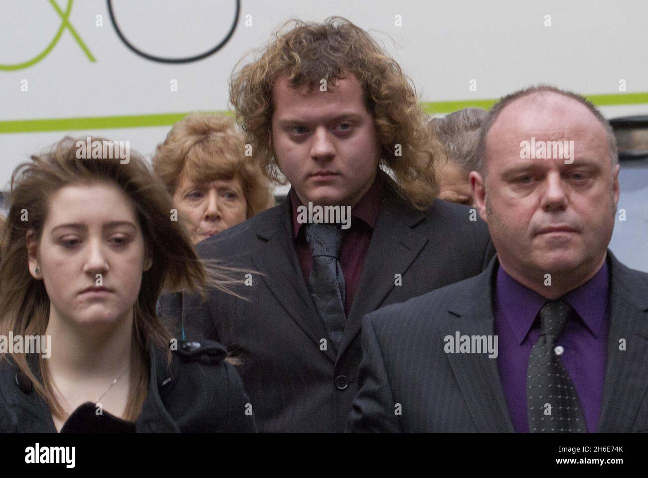 Student Edward Woollard arrives at Southwark Crown Court in London this ...