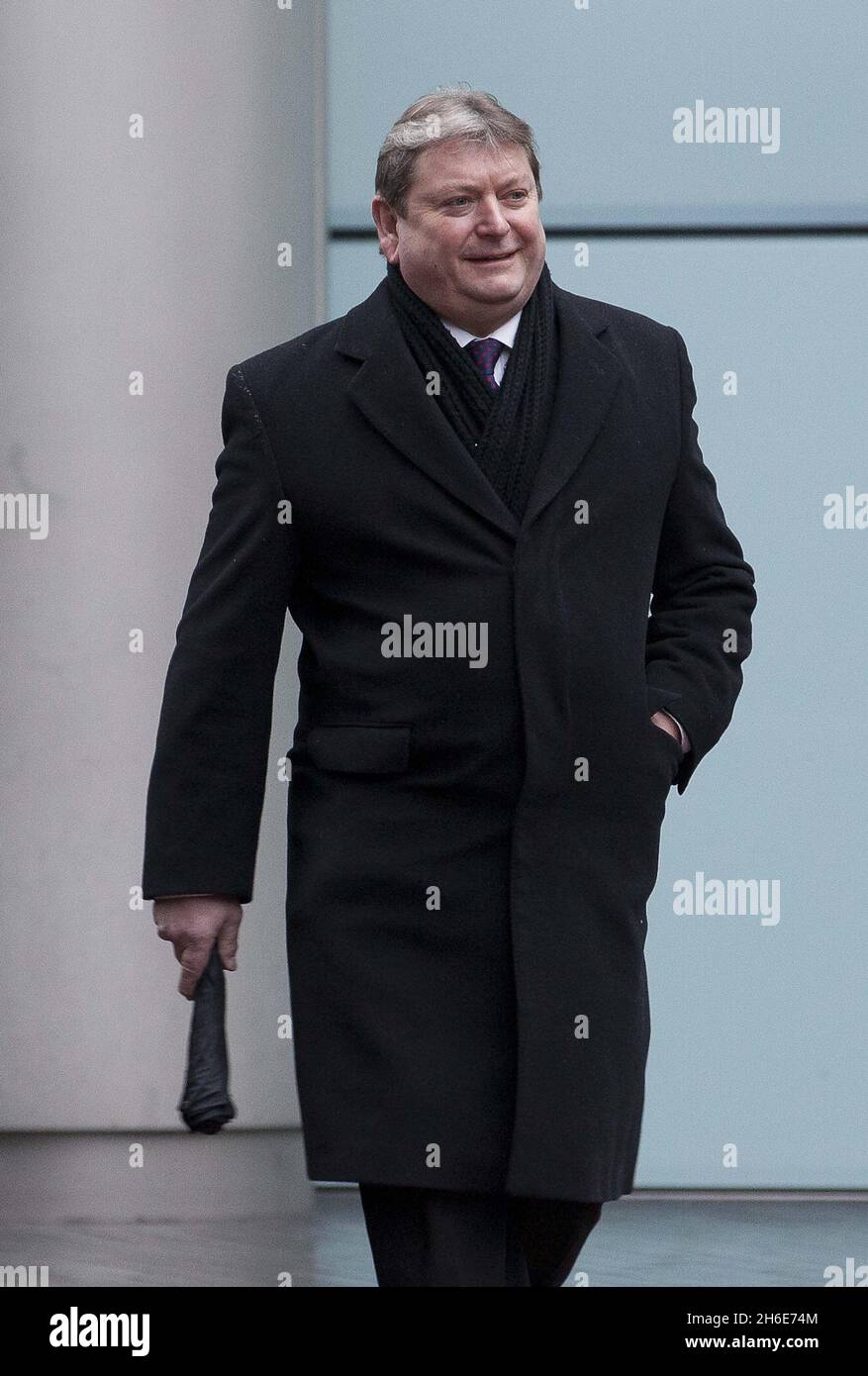 Labour MP Eric Illsley arrives at Southwark Crown Court this morning ...