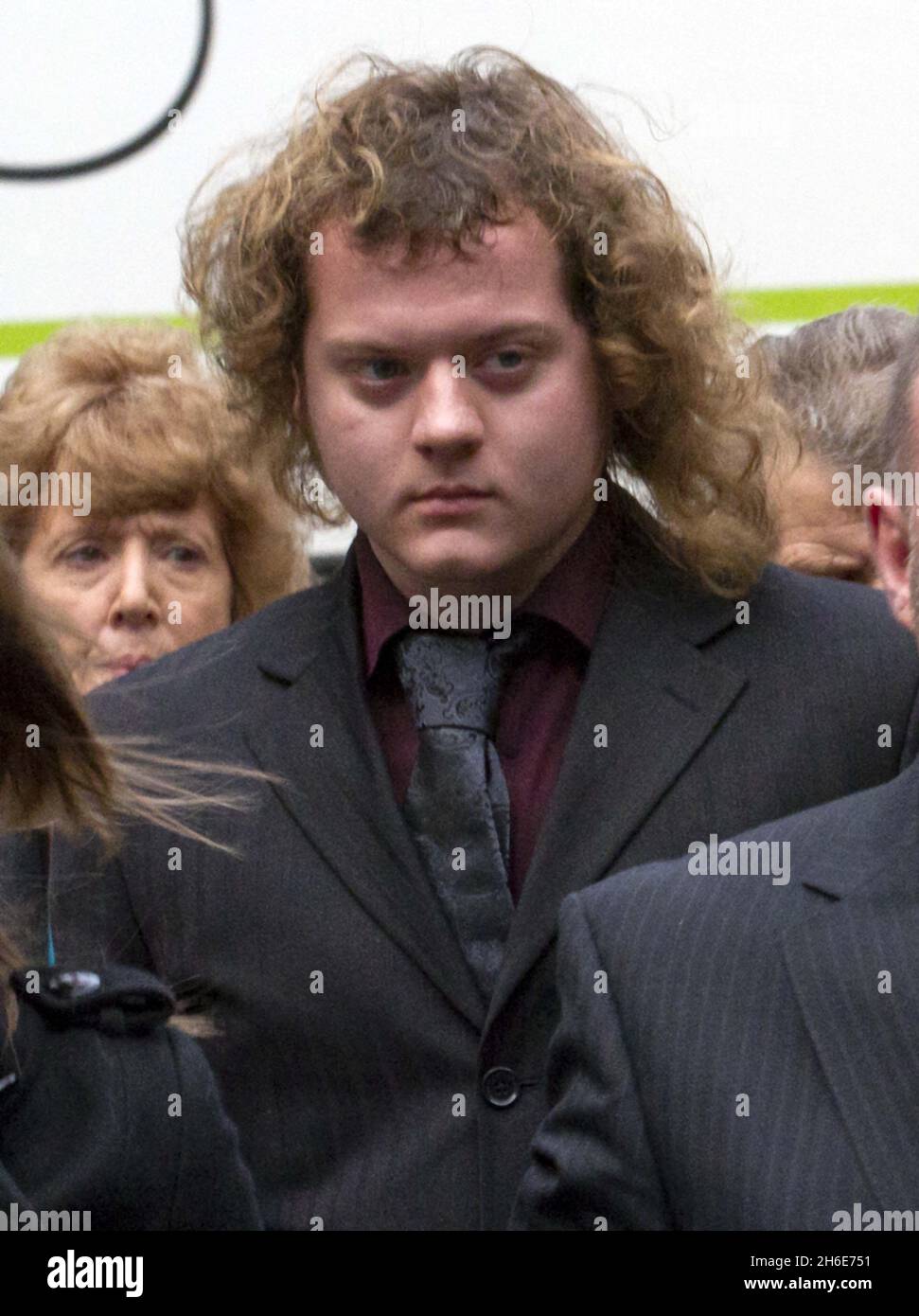 Student Edward Woollard arrives at Southwark Crown Court in London this ...
