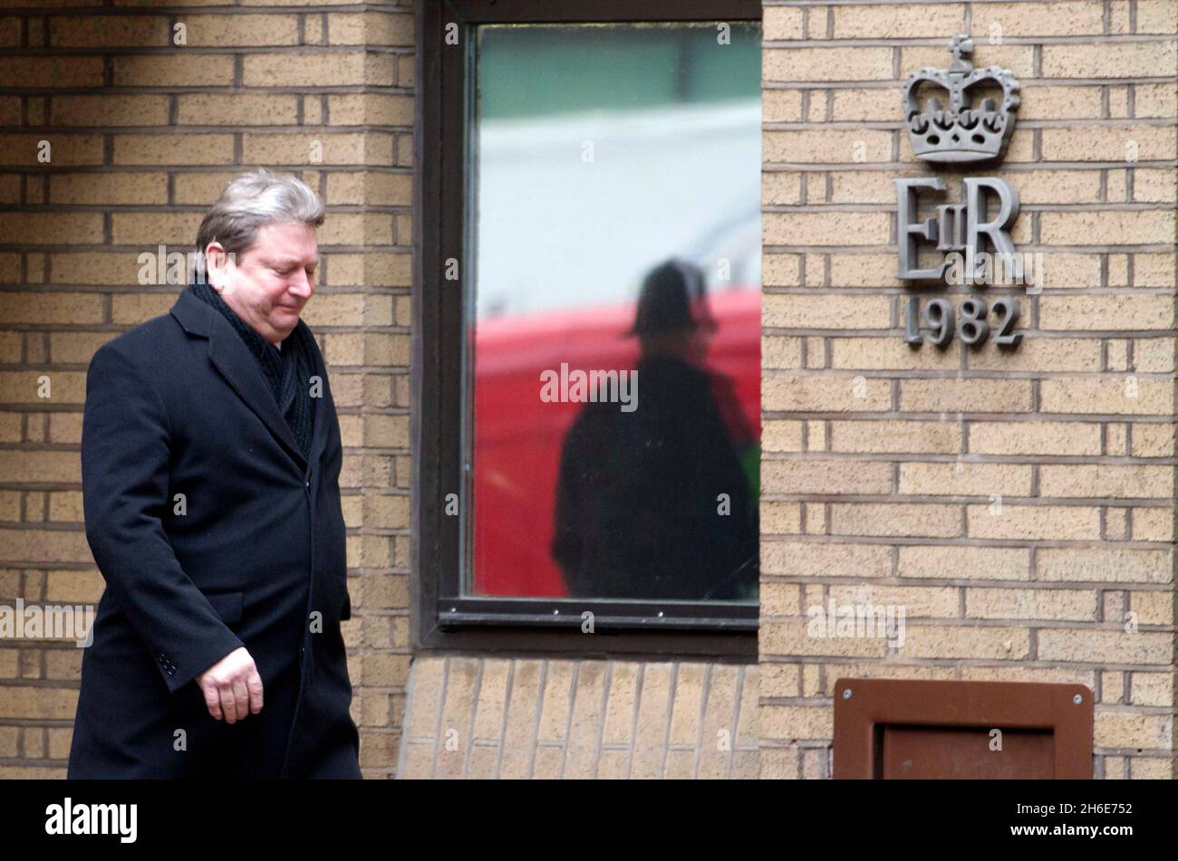 Labour MP Eric Illsley leaves Southwark Crown Court this afternoon ...