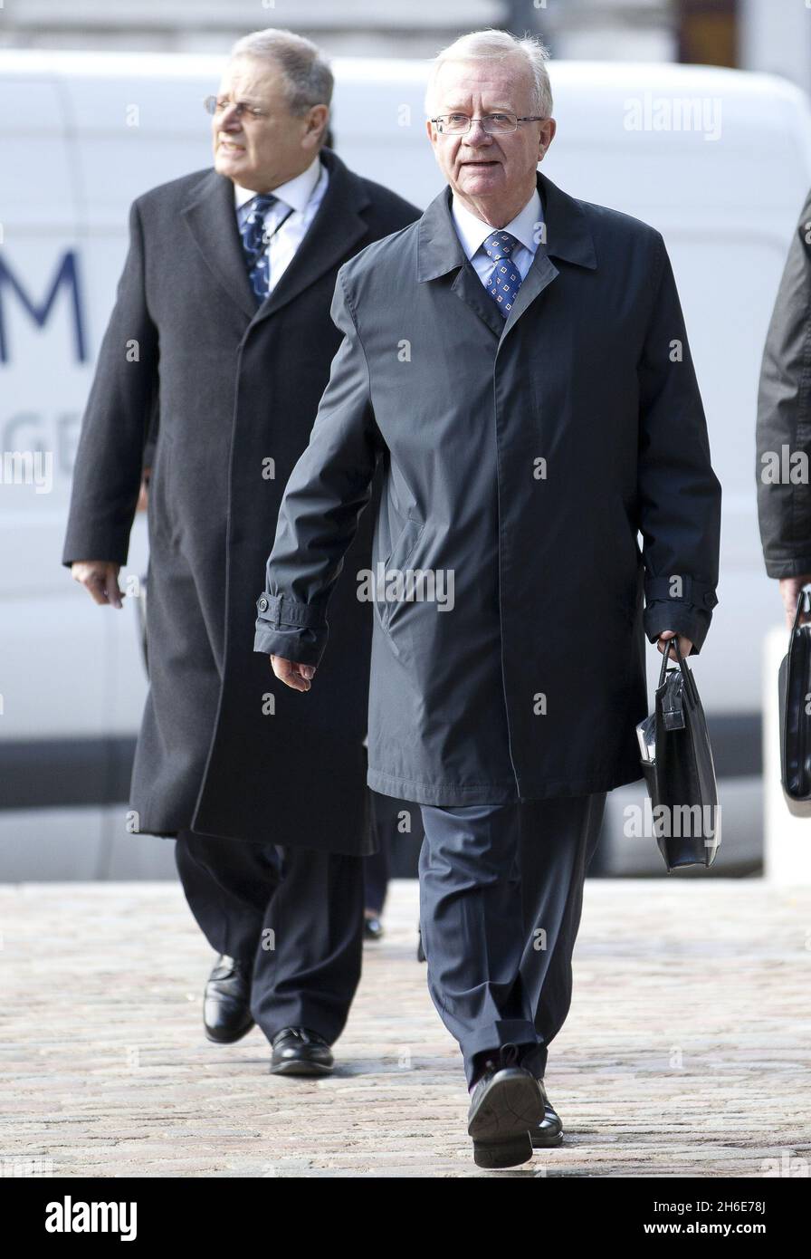 Sir John Chilcot arrives for the start of the Iraq Inquiry in central ...