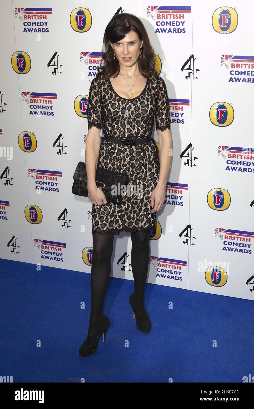 Ronni Ancona pictured at the British Comedy Awards 2010 at the O2 Arena ...
