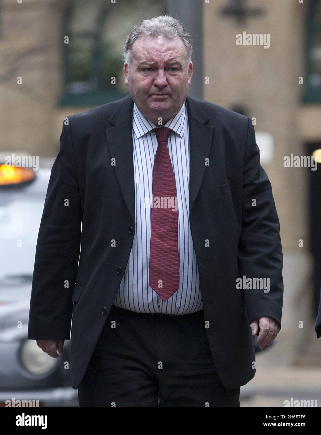 Former Labour MP Jim Devine arrives at Southwark Crown Court for the ...