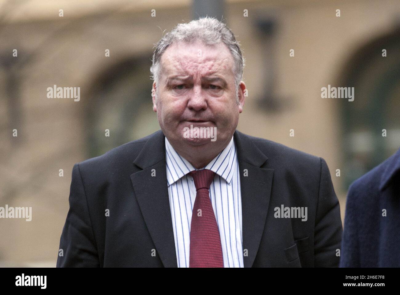 Former Labour MP Jim Devine arrives at Southwark Crown Court for the ...
