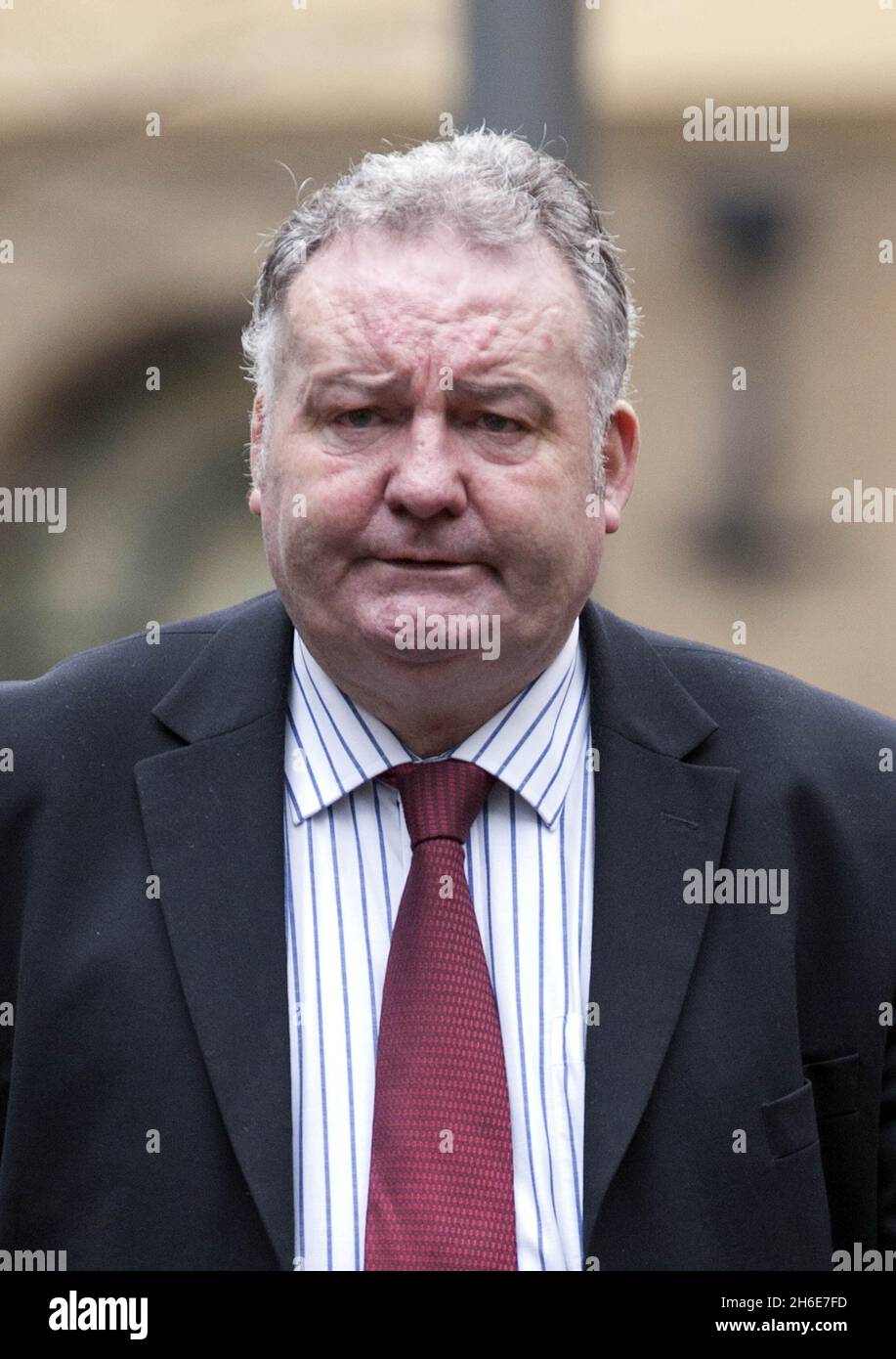 Former Labour MP Jim Devine arrives at Southwark Crown Court for the ...