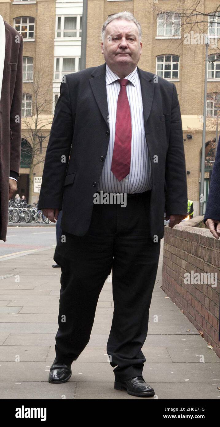 Former Labour MP Jim Devine arrives at Southwark Crown Court for the ...