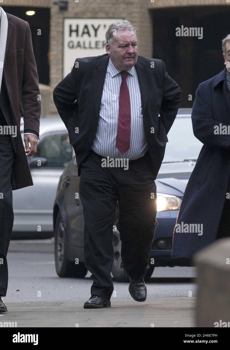 Former Labour MP Jim Devine arrives at Southwark Crown Court for the ...