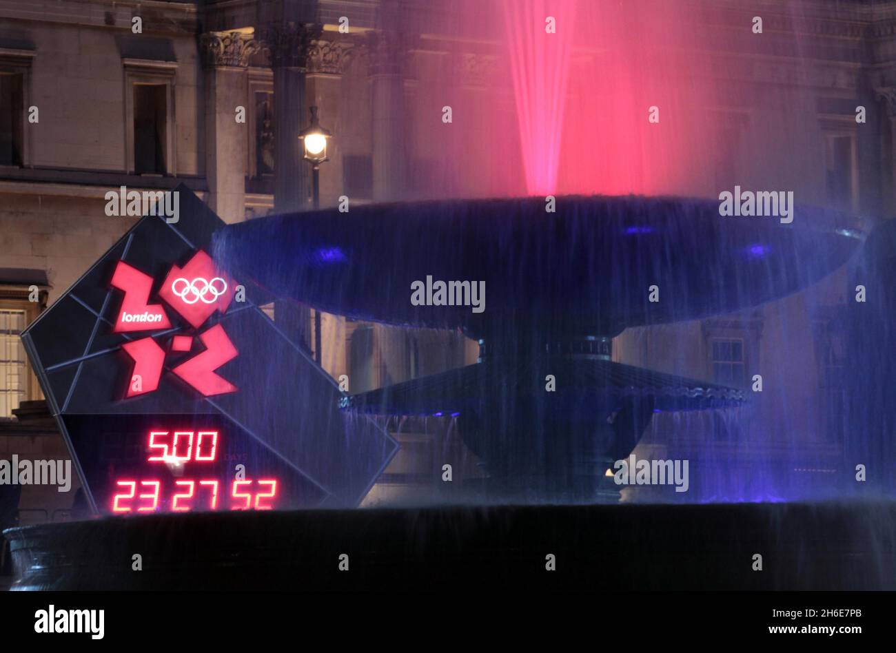 Launch of official OMEGA London 2012 countdown clock and celebration to ...