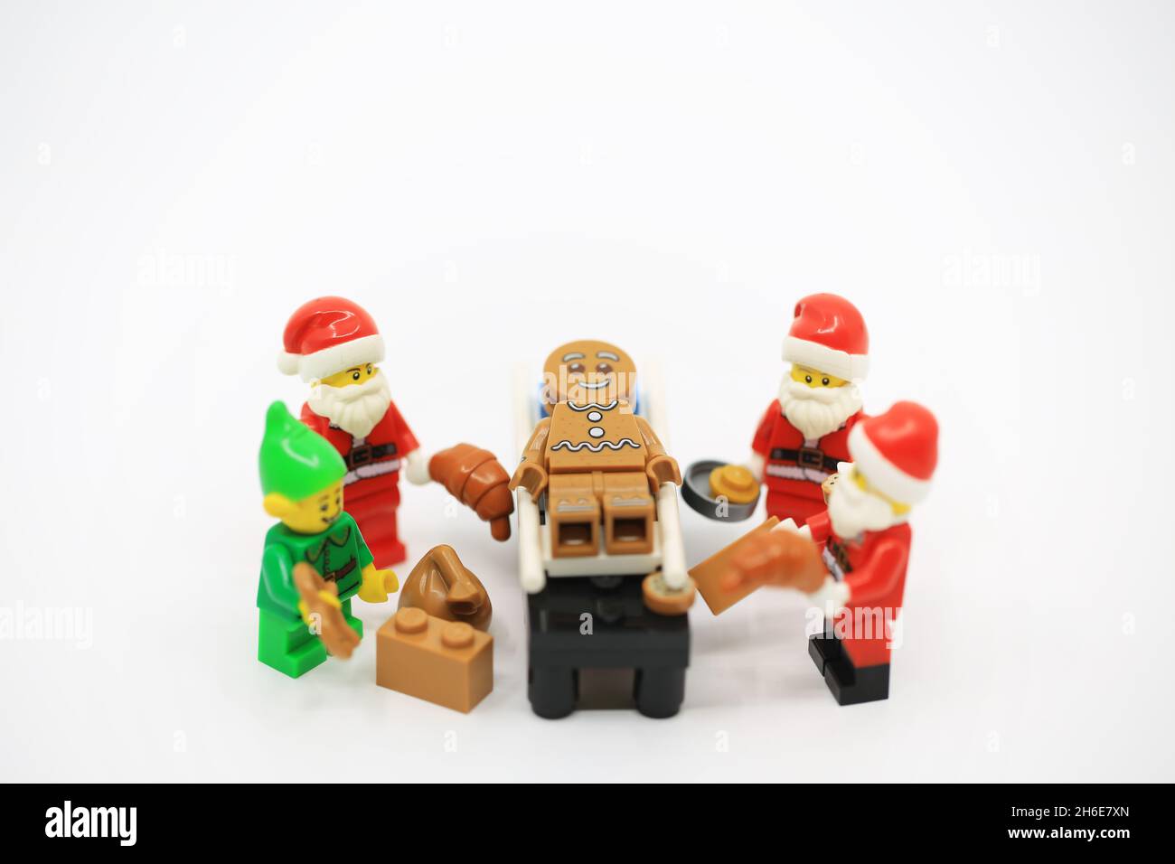 gingerbread team are ready for christmas Stock Photo - Alamy