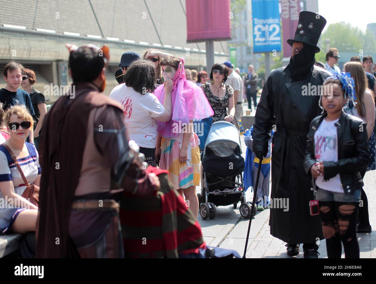 The Sci Fi Easter Parade in London this afternoon. The alternative ...